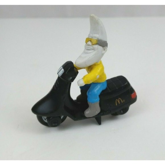 McDonald's | Toys | Vintage 988 Mac Tonight Moon Man On Black Vespa ...